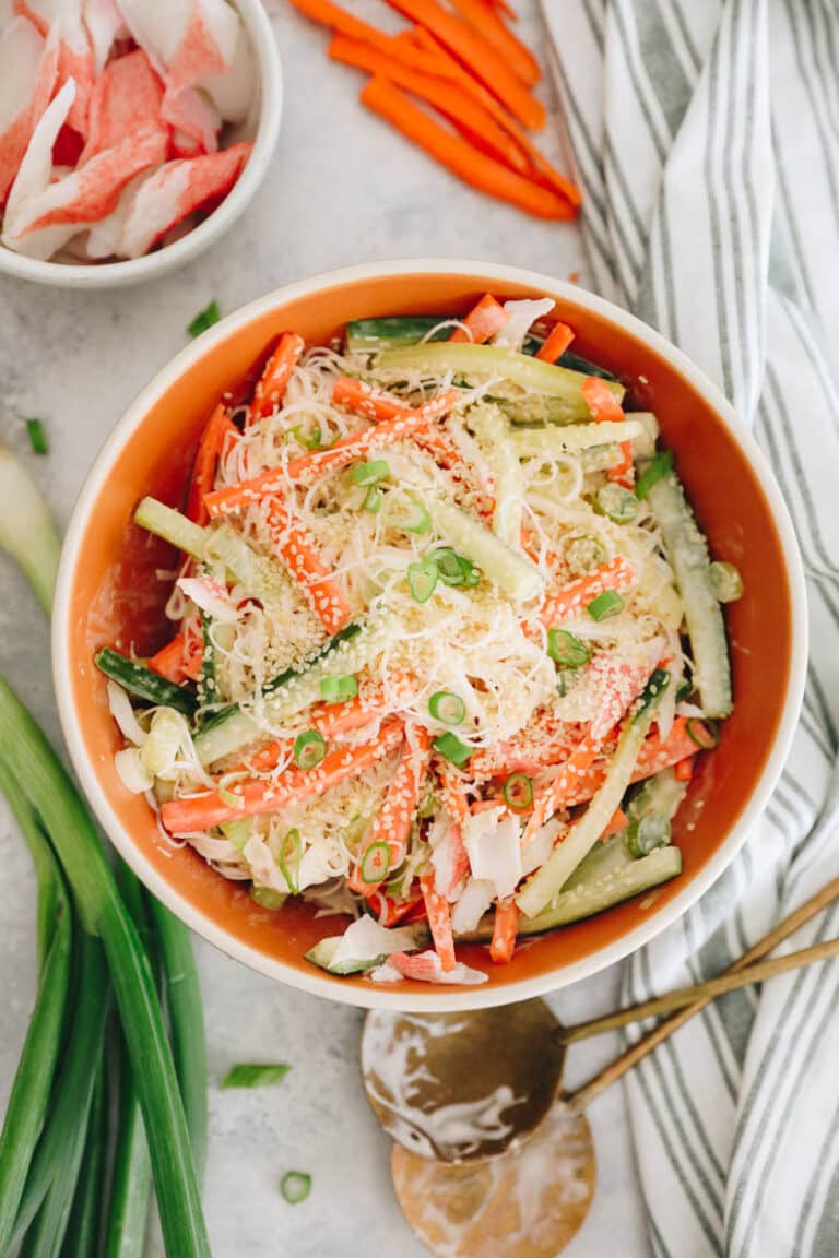 Spicy Kani Salad [Restaurant-Quality!] - The Healthy Maven